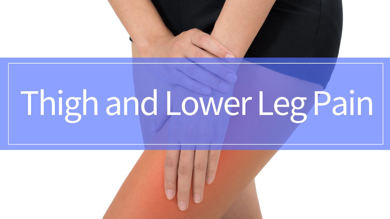 Thigh and Lower Leg Pain in Athletes: Common Sports Injuries, Overuse ...